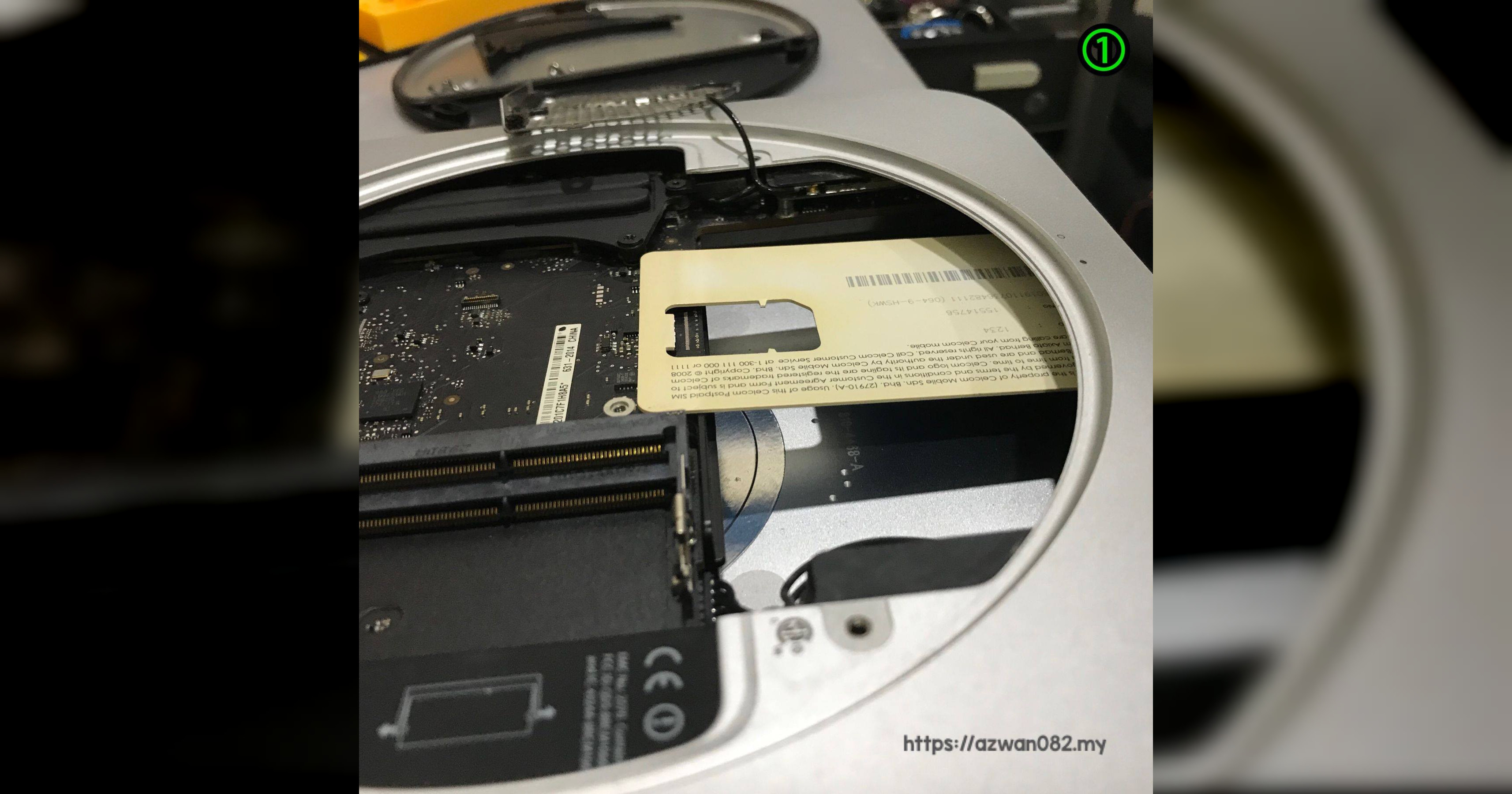 Upgrade SSD & RAM Mac mini, part 2