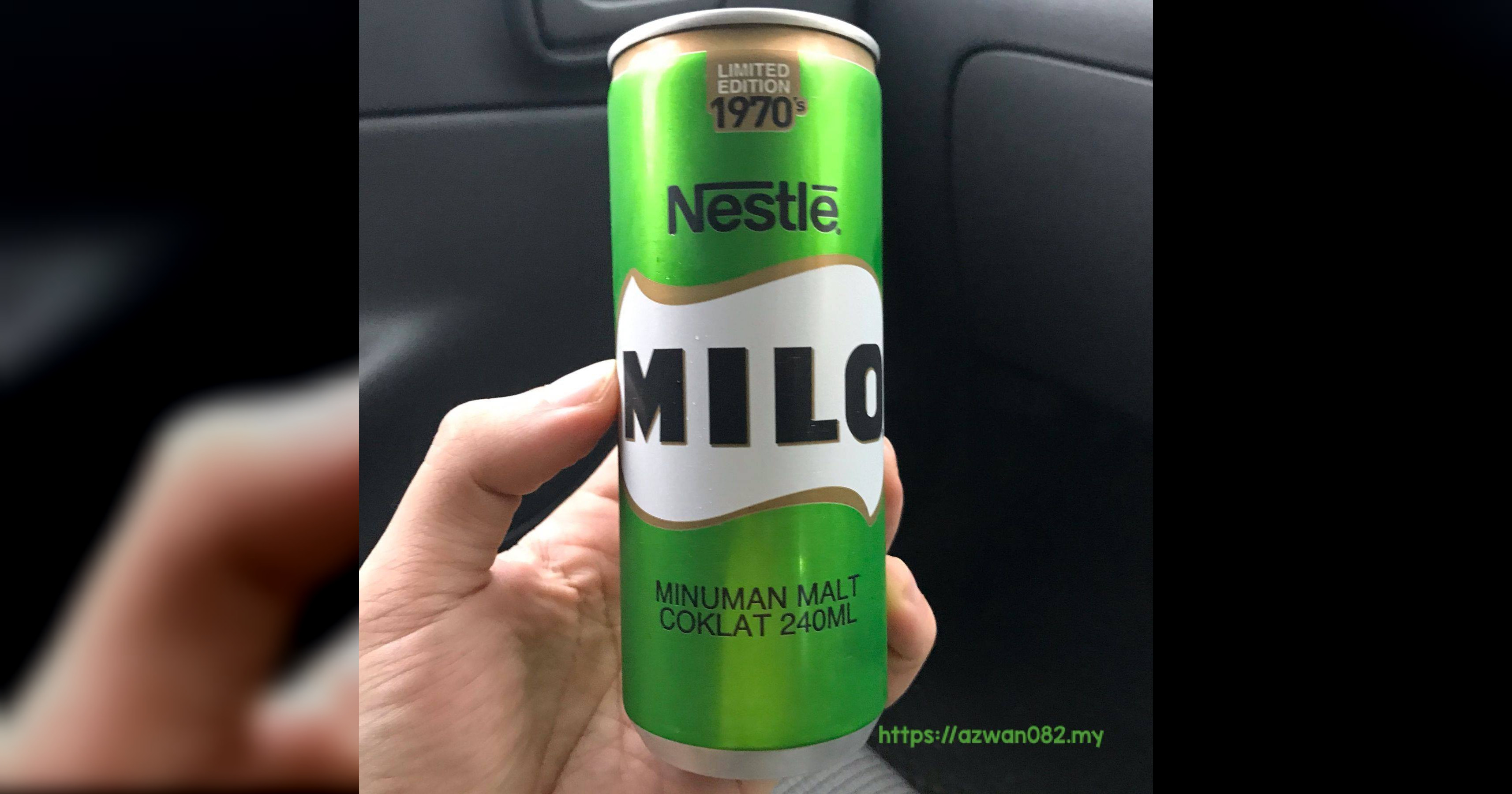Jumpa pun air tin Milo versi tahun 70-an