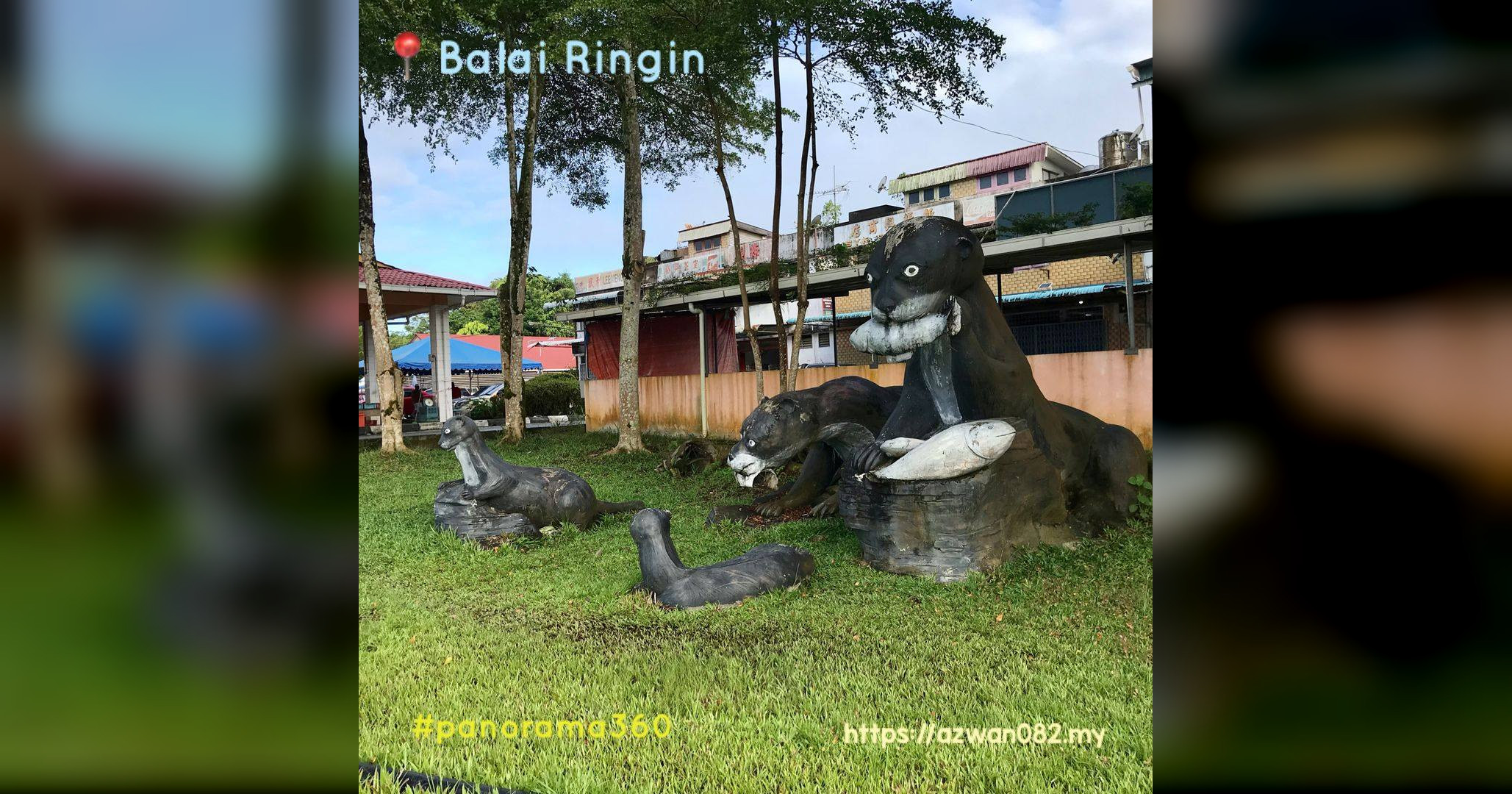 Tugu Memerang, mercu tanda pekan Balai Ringin