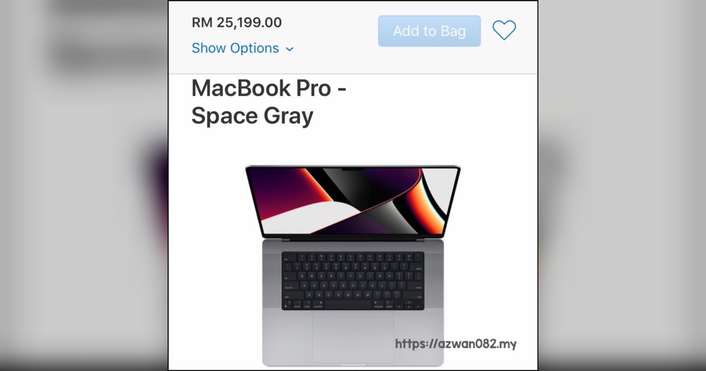 Berapa harga Macbook Pro 16 inci tahun 2021 spec maksimum yang baru ...
