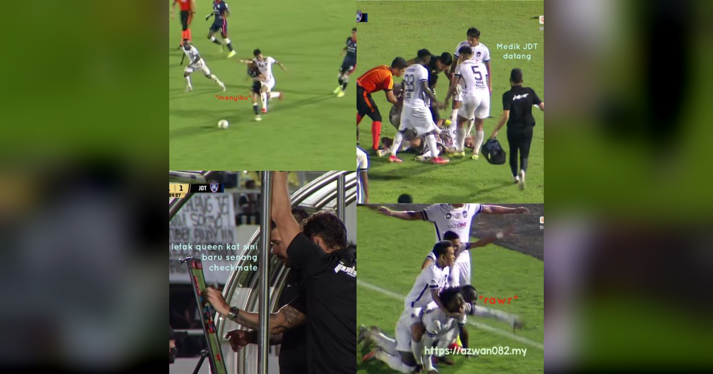 Mora main dam aji 😂 + separuh akhir pertama Piala Malaysia 2021