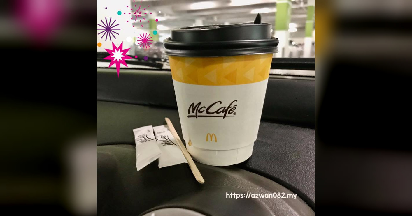 Sekian lama tak menghirup kopi McD