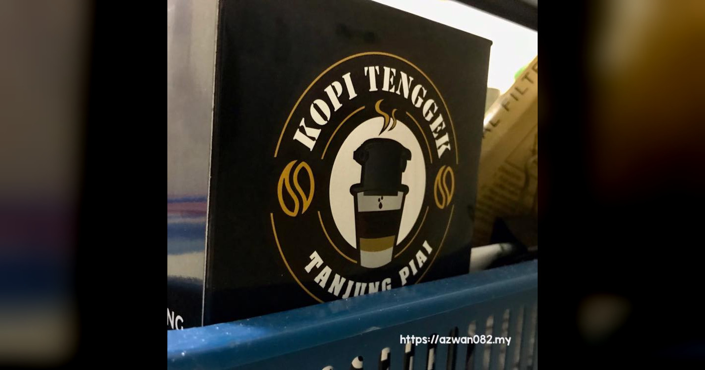 Unboxing set combo kopi tenggek dari Tanjung Piai