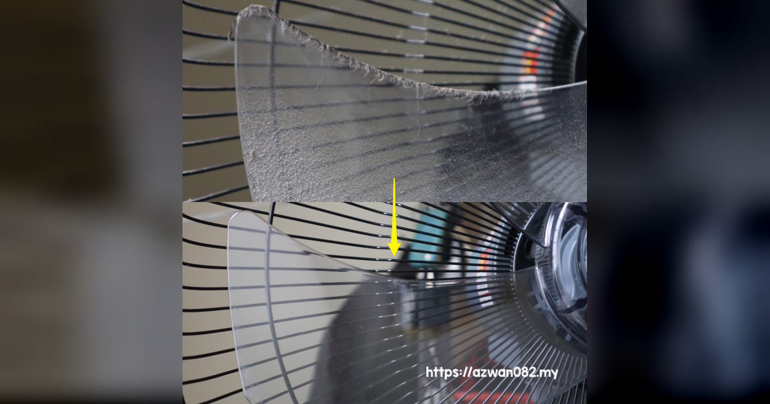 Tips kuatkan tiupan kipas angin